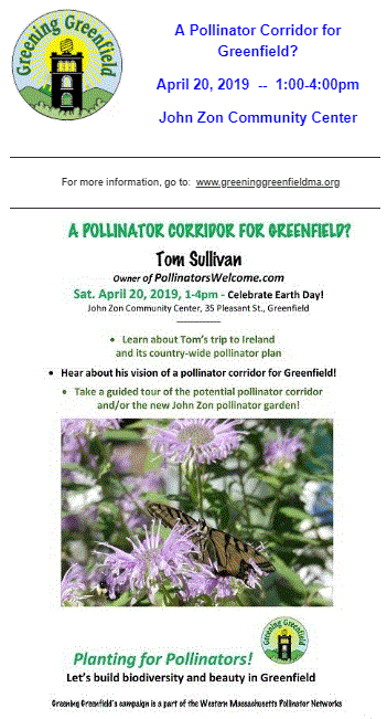 Pollinator corridor – Traprock Center for Peace & Justice